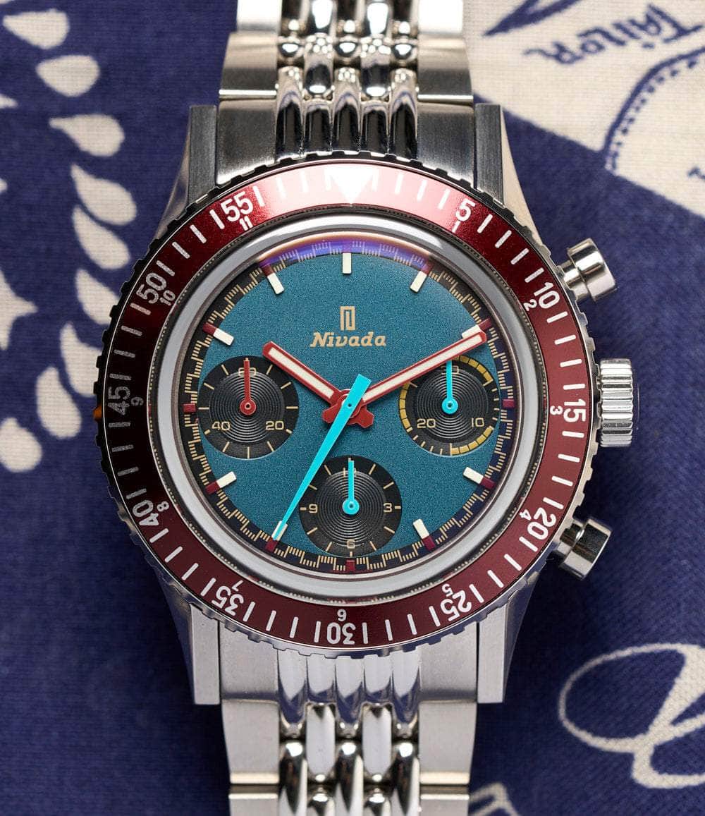 Nivada Grenchen x Worn & Wound Chronomaster Valjoux 72 – Windup Watch Shop
